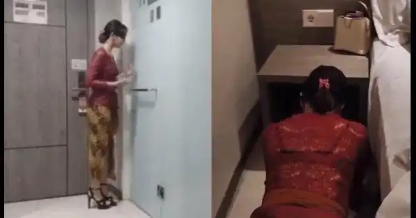Polisi Tampilkan Pemeran Video Mesum Kebaya Merah