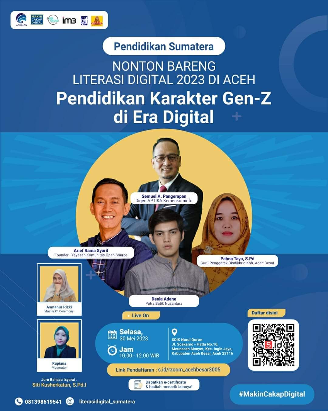 Nobar, Pelajar SD di Aceh Besar Belajar Pendidikan Karakter Gen Z di ...