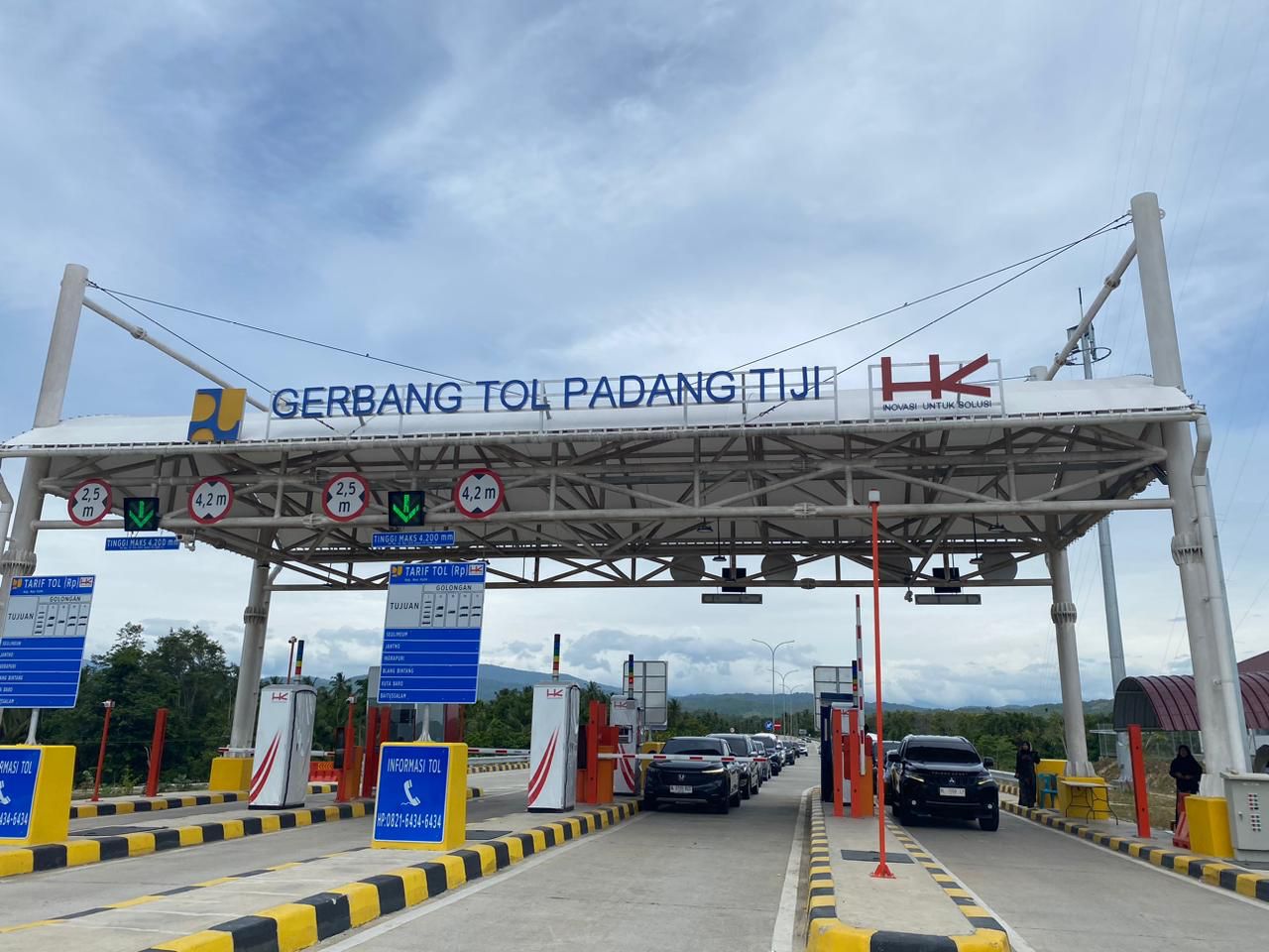 Info Terkini Lalu Lintas Jalan Tol Trans Sumatera, Dalam Sehari Ruas Tol Padang Tiji - Seulimuem ...