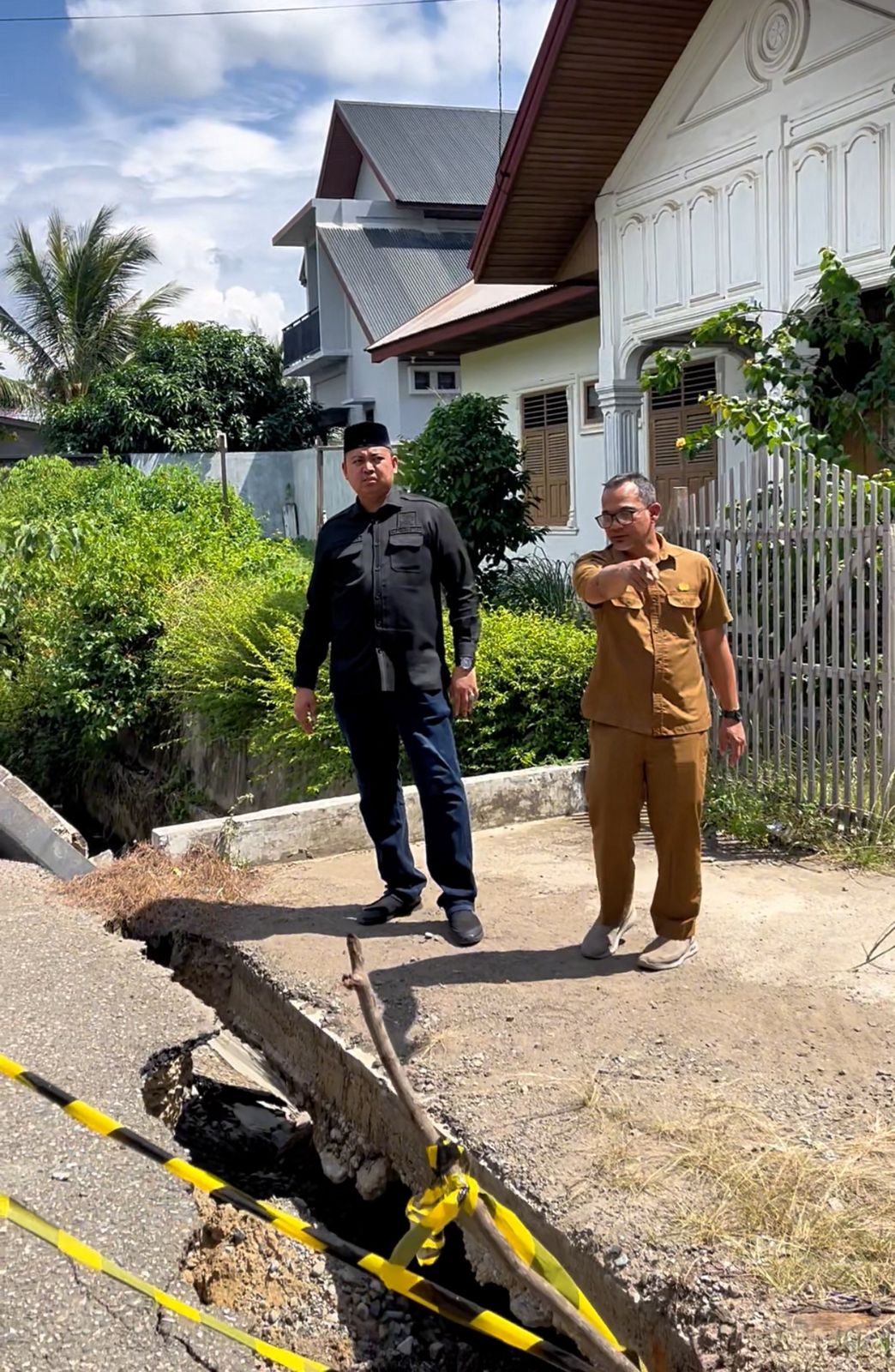 Anggota DPRK Tuanku Muhammad : Jalan Longsor di Pango Raya akan Segera ...